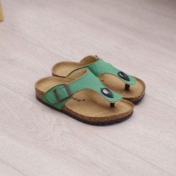 2022 summer solid color children sandals unisex fashion cork slippers girls outdoor beach flip-flops in stock baby boy shoes