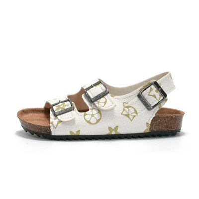 New products children cork summer sandals women hot sale beach casual shoes soft sole flowers slippers baby boy shoes