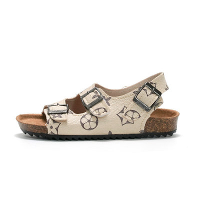 New products children cork summer sandals women hot sale beach casual shoes soft sole flowers slippers baby boy shoes