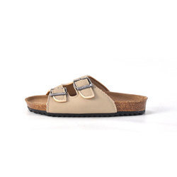 New design summer children cork sandals boys and girls flip flops slippers solid color beach casual shoes baby casual shoes
