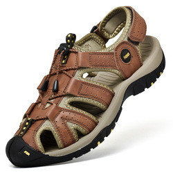 Summer Men Casual Footwear  Sandals Closed Toe Outdoor Non Slip
