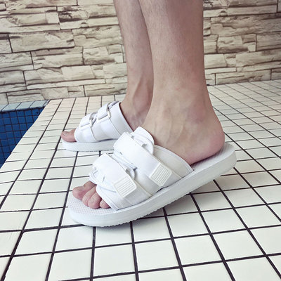 Wholesale trend outdoor soft sole non-slip summer sandals women casual shoes footwear Men slide slippers