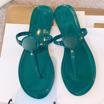 2022 New Style Jelly Slippers Summer Sandals Women Latest Lady Footwear outdoor beach Flip Flops wholesale