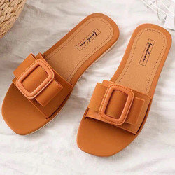 New design 2022 summer sandals women fashion open toe outdoor casual shoes soft sole flat slide slippers