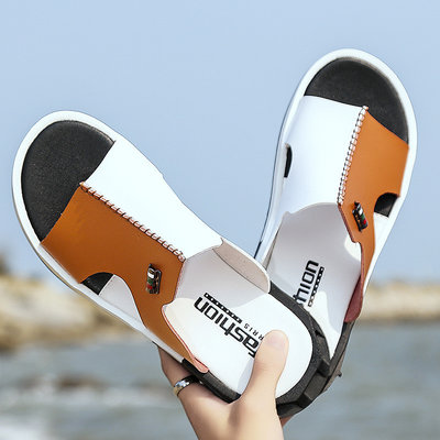 Summer Large Size Flat Flip Flops Outdoor Non Slip Light Weight