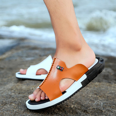 Summer Large Size Flat Flip Flops Outdoor Non Slip Light Weight