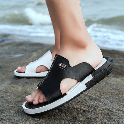 Summer Large Size Flat Flip Flops Outdoor Non Slip Light Weight
