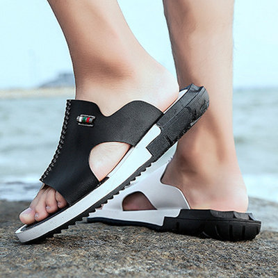 Summer Large Size Flat Flip Flops Outdoor Non Slip Light Weight