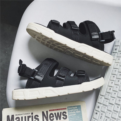 2022 new design couple summer sandals women outdoor beach shoes soft sole magic paste slide slippers for Men