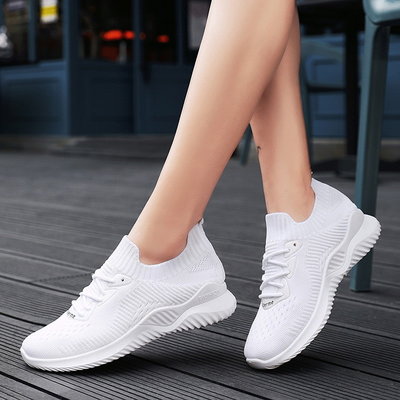 Breathable Women Casual Flat Shoe Outdoor Sports Fitness Walking
