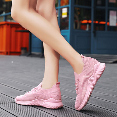 Breathable Women Casual Flat Shoe Outdoor Sports Fitness Walking