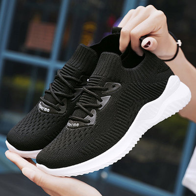 Breathable Women Casual Flat Shoe Outdoor Sports Fitness Walking