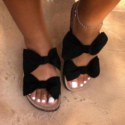 Hot Sale Wholesale 2022 new fashion bowknot sandals women wear-resisting non-slip slippers Casual Breathable Shoes