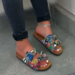 Hot Sale Wholesale 2022 new fashion bowknot sandals women wear-resisting non-slip slippers Casual Breathable Shoes