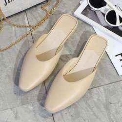 Simple sandals outdoor closed toe shoes summer and autumn fashion flat non-slip casual slippers wholesale casual shoes woman
