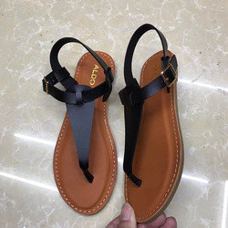 2022 Summer new design beach non-slip Slippers large size women flip flops fashion flat T-Strap sandals
