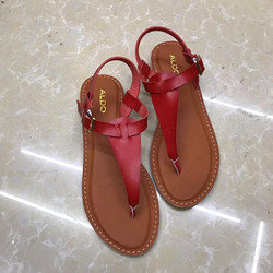 2022 Summer new design beach non-slip Slippers large size women flip flops fashion flat T-Strap sandals