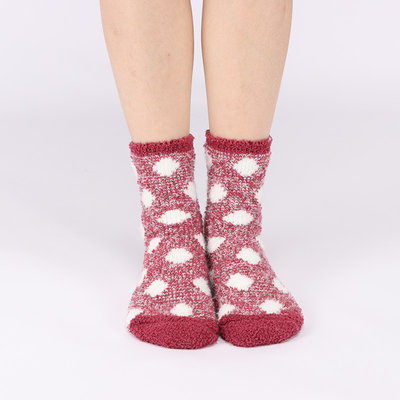 2021 new Winter Super Soft Warm Cozy Fuzzy Socks Premium Thermal medium length Slippers Socks non skid fashion socks