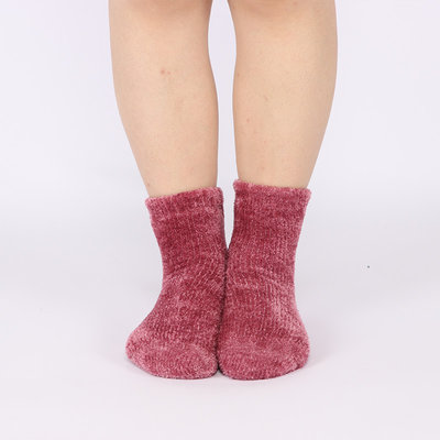 Women Warm Super Soft Plush Slipper Sock Winter Fluffy medium length Socks Casual Home Sleeping Fuzzy Cozy Sock