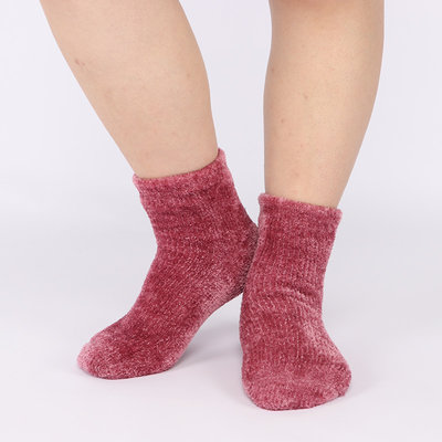 Women Warm Super Soft Plush Slipper Sock Winter Fluffy medium length Socks Casual Home Sleeping Fuzzy Cozy Sock