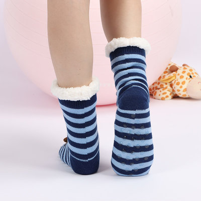 cute Cartoon Thick warm fleece Mid-calf Length Women Knitted Socks Winter Comfortable Soft Room Shoe Socks slipper socks
