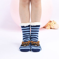 cute Cartoon Thick warm fleece Mid-calf Length Women Knitted Socks Winter Comfortable Soft Room Shoe Socks slipper socks