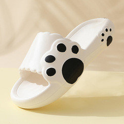 Slippers women summer home thick bottom non-slip indoor shoes wholesale couple household bear claw men flat sandals