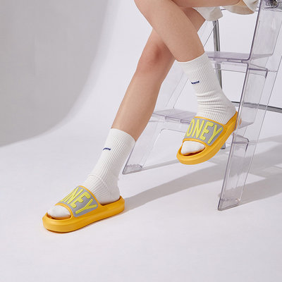 New Summer Unisex Slide colorful letters vamp Men indoor slippers home ladies Shoes Couple Hot sale Women Flat Sandals