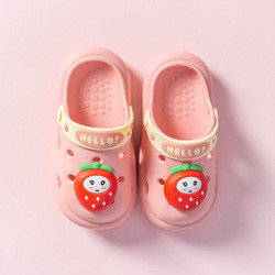 2021 new arrival children's sandals cute cartoon hole shoes casual comfortable and soft kids home slippers indoor