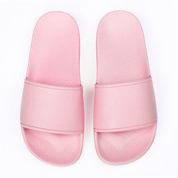 Wholesale High Fashion Sandals custom Logo Summer Men PVC Nude color slippers New Designs Flat women home indoor shoes slides