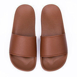 Wholesale High Fashion Sandals custom Logo Summer Men PVC Nude color slippers New Designs Flat women home indoor shoes slides