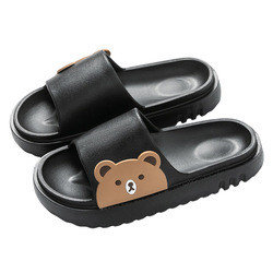Cartoon female cute rabbit summer sandals thick bottom home indoor shoes wholesale couple solid color slippers for women