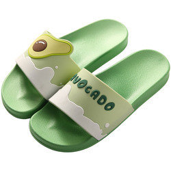 Hot sale New women slippers summer home shoes bath non-slip cute cartoon couple fruit indoor summer flat sandals