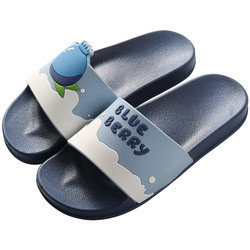 Hot sale New women slippers summer home shoes bath non-slip cute cartoon couple fruit indoor summer flat sandals