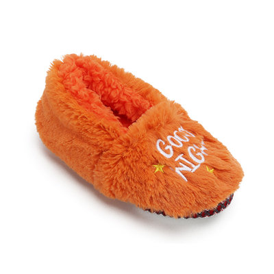 Winter Kids Lovely Slippers Coral fleece Girl Boys fluffy house Indoor Shoes Warm Children embroidery Slipper