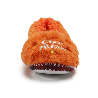Winter Kids Lovely Slippers Coral fleece Girl Boys fluffy house Indoor Shoes Warm Children embroidery Slipper