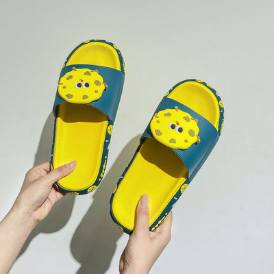 Net celebrity slippers wholesale summer cute indoor non-slip soft-soled sandals wear-resistant comfortable couple slippers