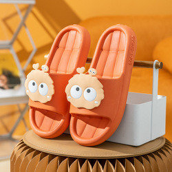 Hot sell summer cute indoor household bathroom slippers cartoon decoration soft bottom wear-resistant couple sandals
