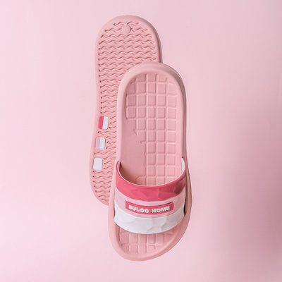 Wholesale thick-soled slippers summer elastic soft-soled non-slip household shoes cute and comfortable couple sandals