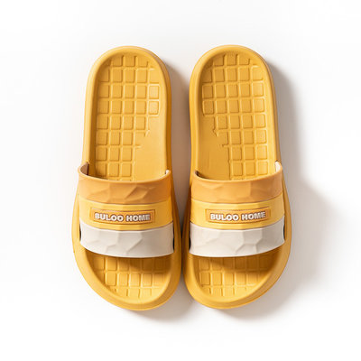 Wholesale thick-soled slippers summer elastic soft-soled non-slip household shoes cute and comfortable couple sandals