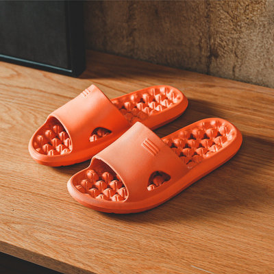 2021 summer new unisex solid color bathroom slippers indoor non-slip home hollow leaking quick-drying sandals hole shoes