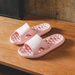 2021 summer new unisex solid color bathroom slippers indoor non-slip home hollow leaking quick-drying sandals hole shoes