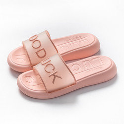 New fashion slippers women home letters transparent design bathroom non-slip sandals summer outdoor wholesale