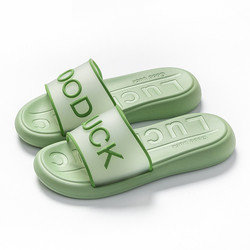 New fashion slippers women home letters transparent design bathroom non-slip sandals summer outdoor wholesale