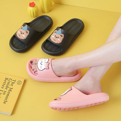 Slippers hot sale women summer bathroom bath lightweight home couple new soft sole non-slip sandals for men