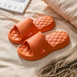 Summer indoor couple slippers bathroom waterproof non-slip sandals simple and comfortable thick-soled slippers