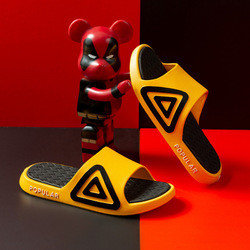 Fashion trend couple slippers for summer wear shock absorption wear-resistant non-slip increased sandals