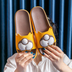 Hot sell summer sandals home bathroom non-slip thick-soled slippers cute comfortable and breathable couple shoes