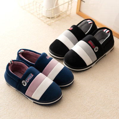 Custom new design all-inclusive heel slippers winter warm non-slip thick bottom household shoes for men and women
