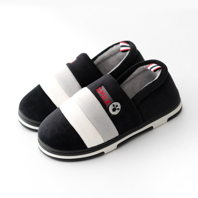 Custom new design all-inclusive heel slippers winter warm non-slip thick bottom household shoes for men and women